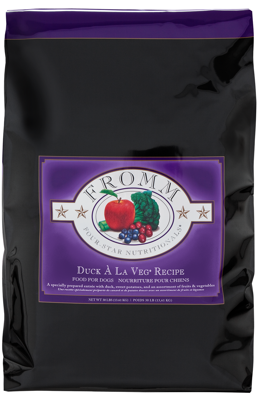 Fromm Four Stars Duck À La Veg Dry Dog Food 26LB – Toiffer Pet Outfitter